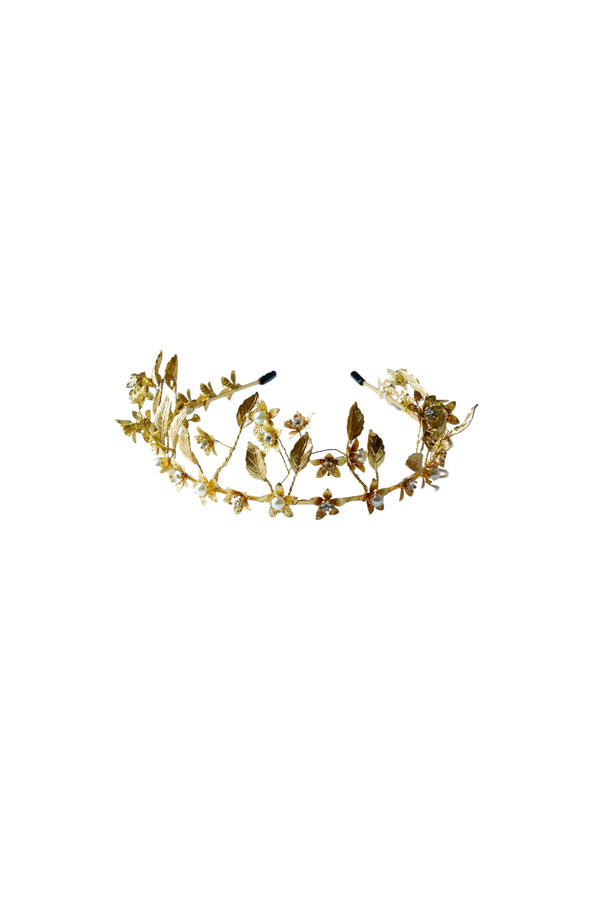 [RENTAL][Jardin Tiara Gold]by Ti Adoro Jewelry｜JULIEBRIDAL ブライダルアクセサリー ...